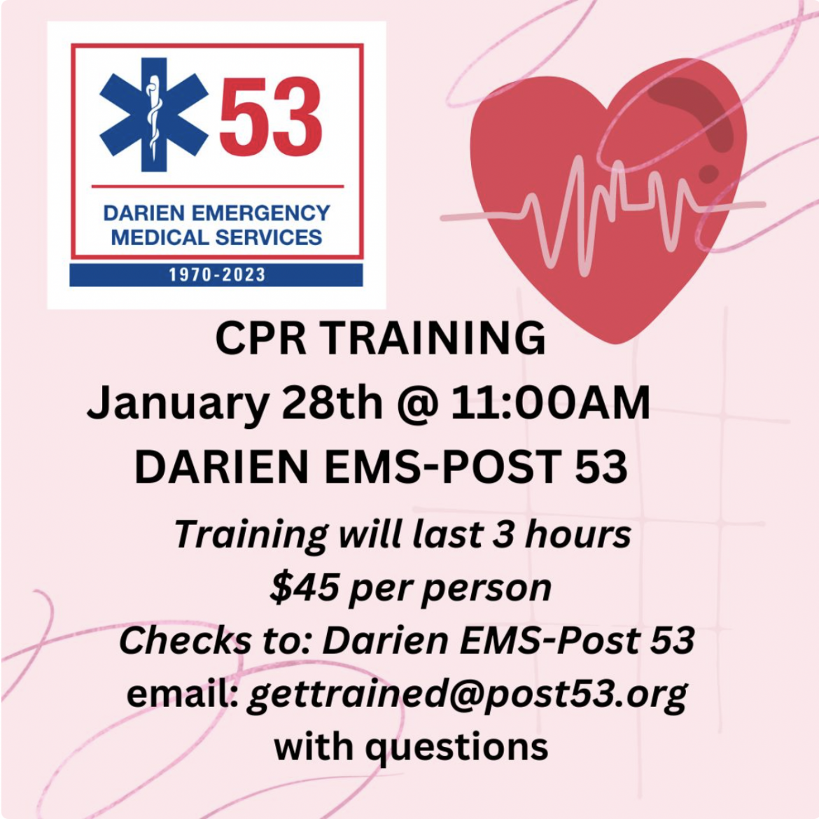 Post 53-Darien EMS Offers Community CPR Class - DarieniteDarienite